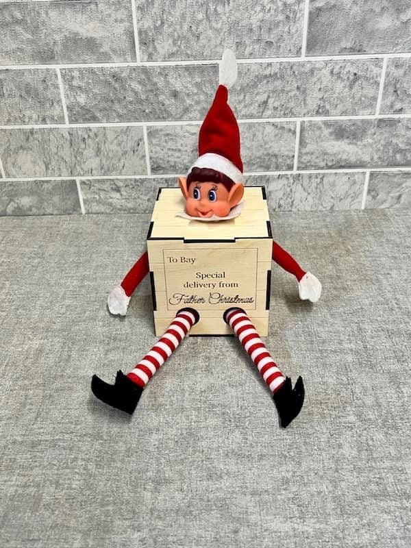 Elf Delivery Box, Elf Postbox, Elf Arrival, Elf Props, Special Delivery ...
