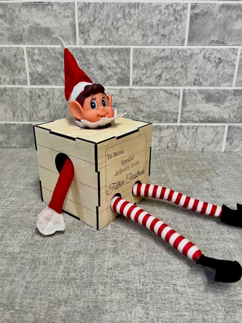 Elf Delivery Box, Elf Postbox, Elf Arrival, Elf Props, Special Delivery ...