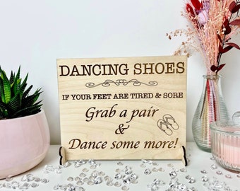 Dancing Feet Sign | Etsy UK