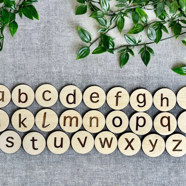 Wooden Letters - Etsy