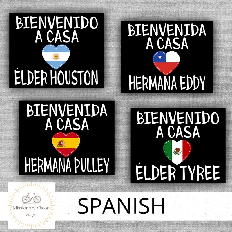Spanish Welcome Sign - Etsy