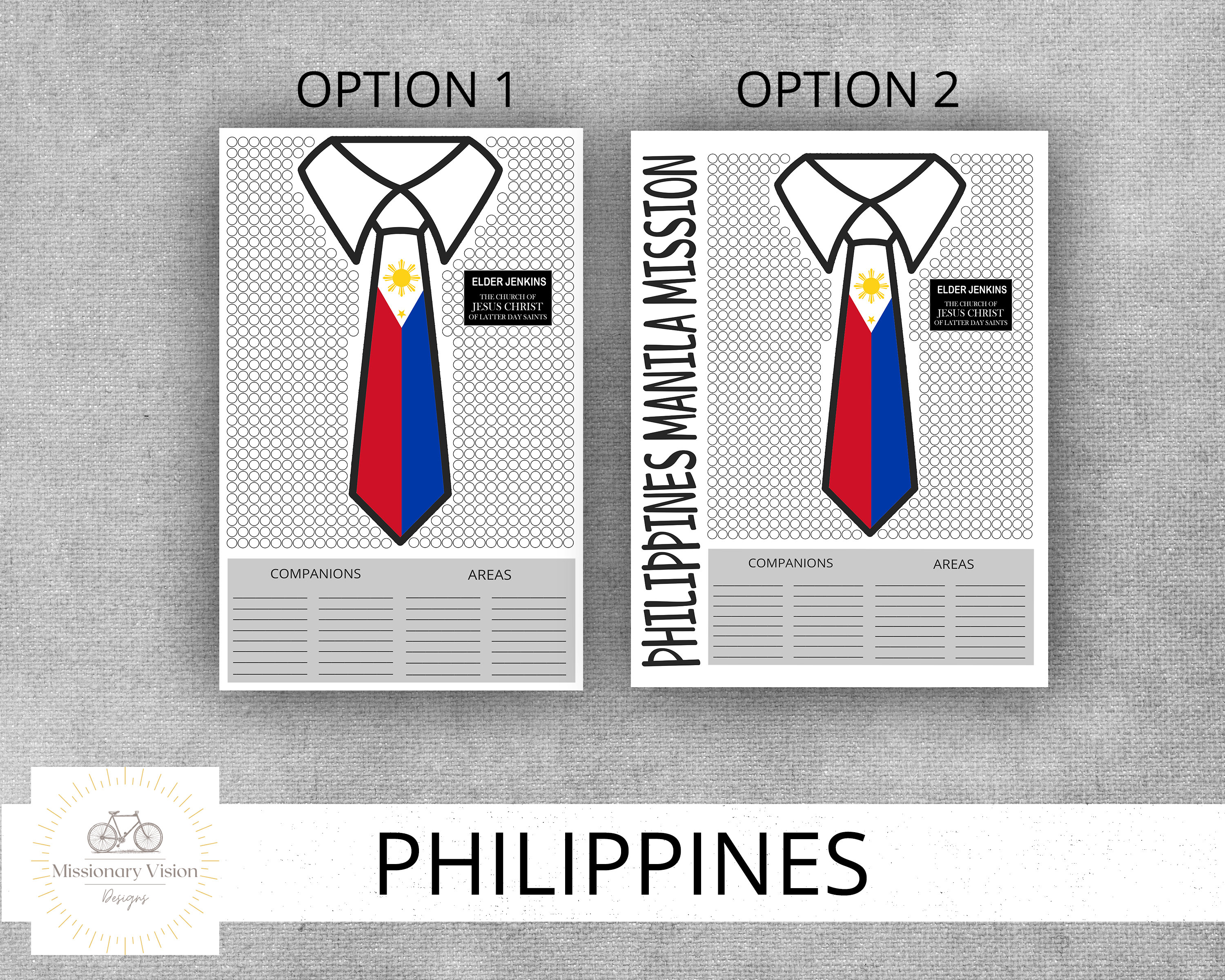 Philippines Mission, Elder Missionary Countdown Calendar - Etsy