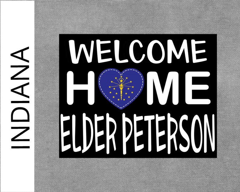 Stateside Missions, Elder and Sister Missionary, Welcome Home Posters ...