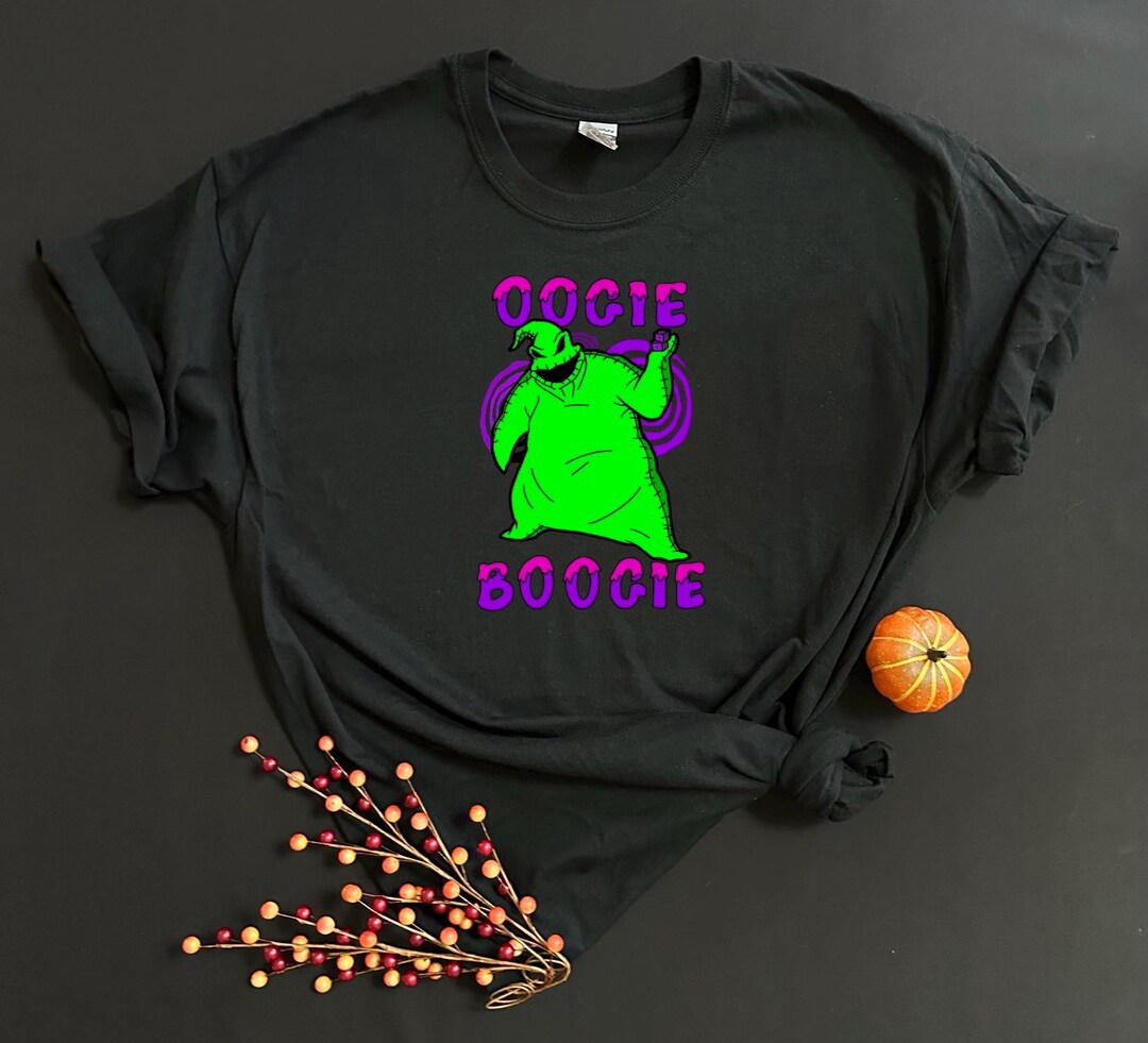 Oogie Boogie Bash Nightmare Before Christmas Movie Halloween Shirt neon ...