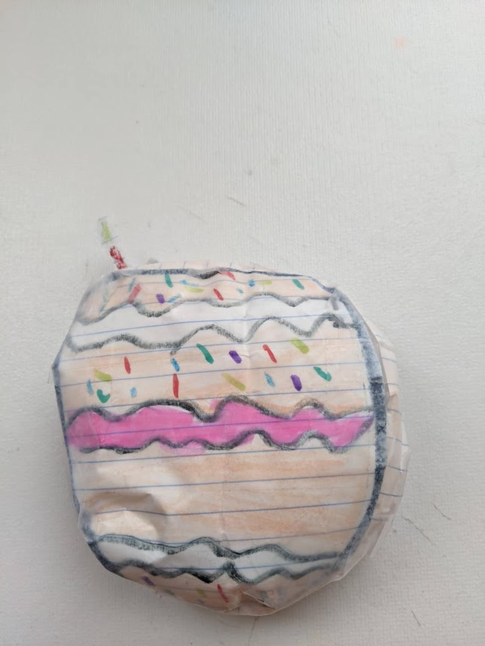 Happy Birthday Cake Paper Squishy - Etsy
