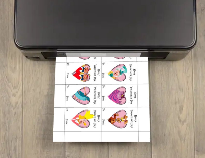 Alice in Wonderland Valentine's Day Cards | Enchanting Love Tokens ...