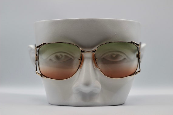 Optus 90’s women vintage sunglasses triple lenses NOS - Gem