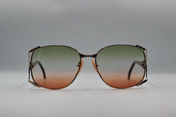 Optus 90’s women vintage sunglasses triple lenses NOS - Gem