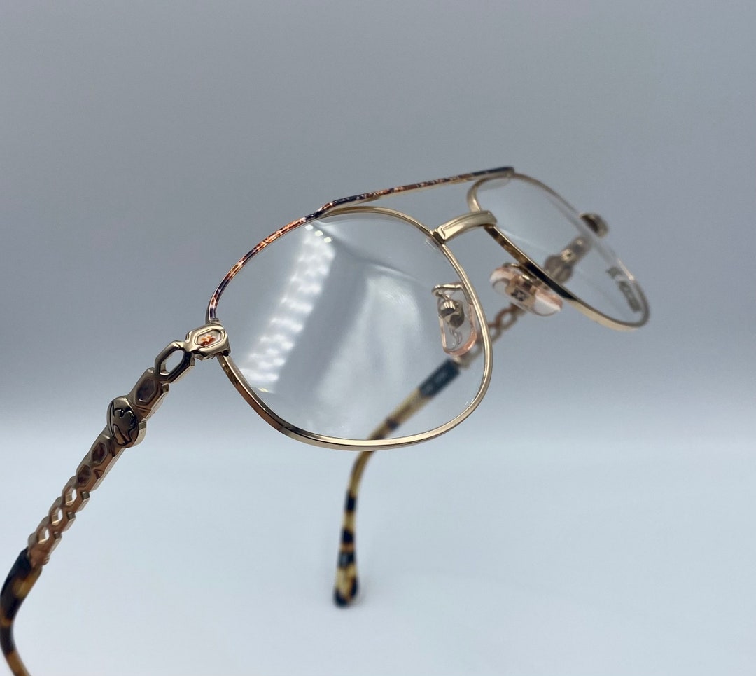 Pure Gold by Boxer 90s Aviator Unique Eyewear NOS - Etsy