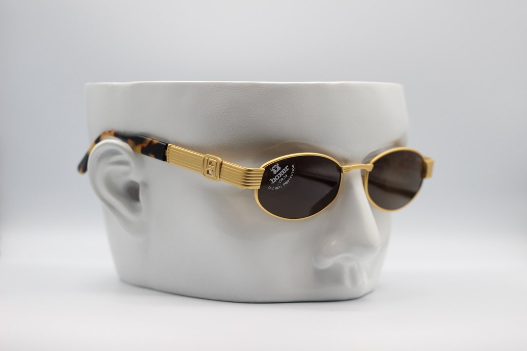 90s Pure Gold by Boxer Matte Gold Metal Men&women Sunglasses NOS - Etsy