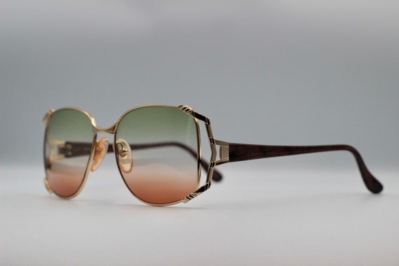 Optus 90’s women vintage sunglasses triple lenses NOS - Gem