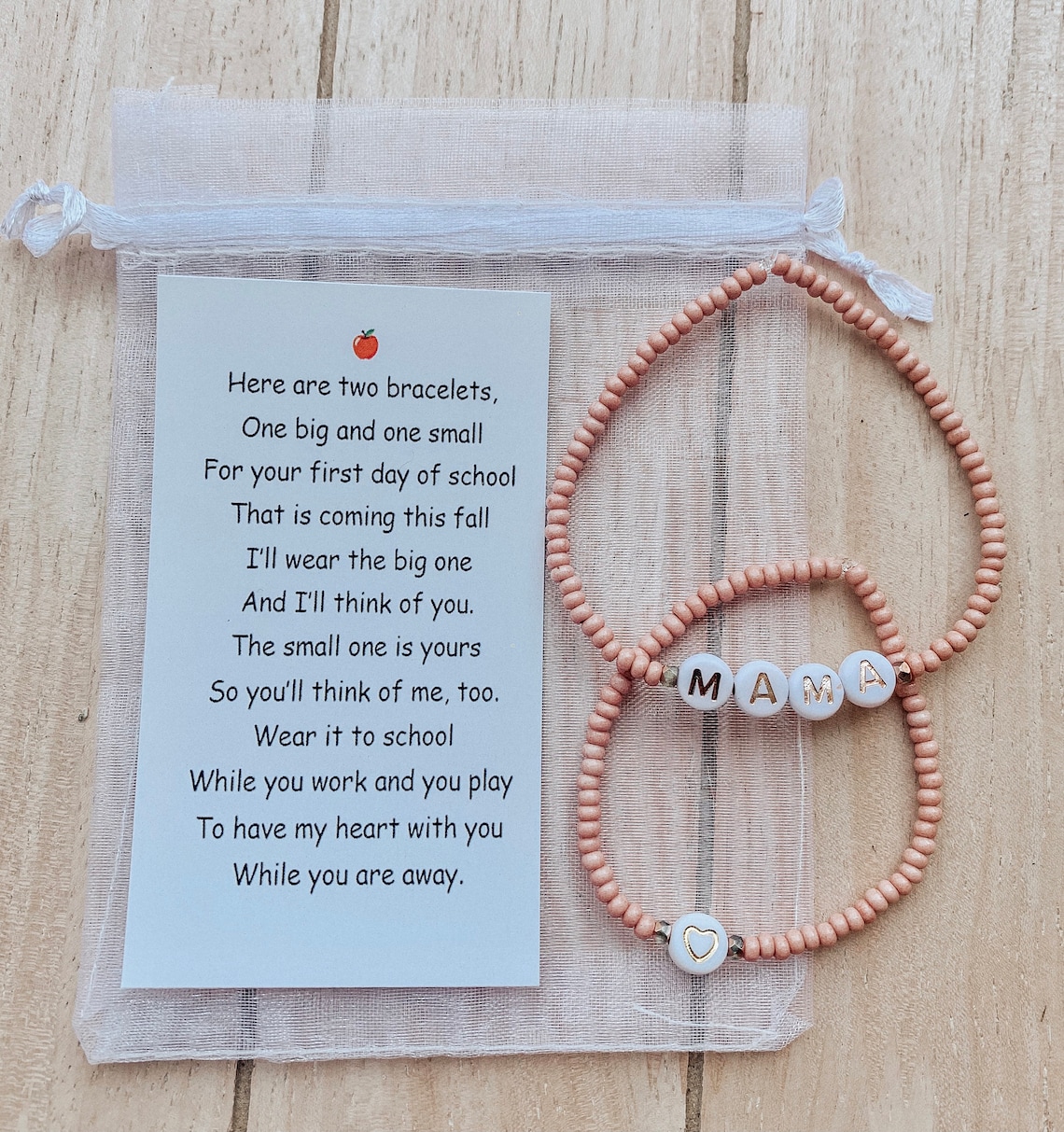 Back to School Bracelet Set - Etsy