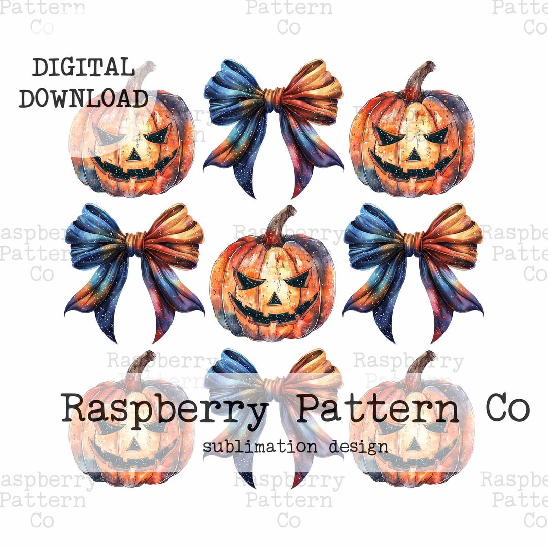 Halloween Coquette PNG, Halloween Bow PNG, Coquette Pumpkin PNG ...