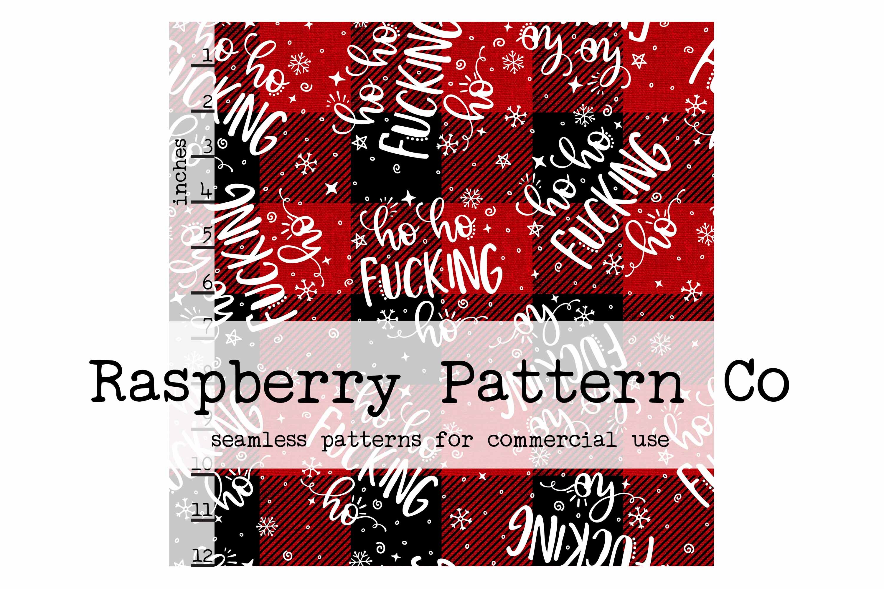 Adult Rude Christmas Seamless Pattern for Commercial Use - Etsy