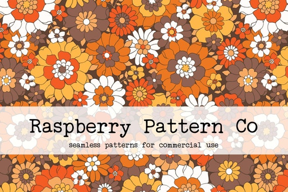 Retro Flower Patterns