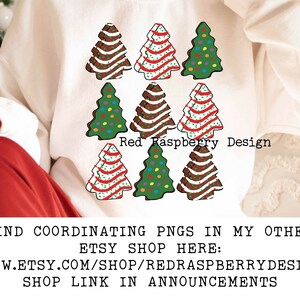 Christmas Tree Cakes Seamless Pattern File, Christmas Cakes Seamless ...