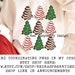 Christmas Tree Cakes Seamless Pattern File, Christmas Cakes Seamless ...