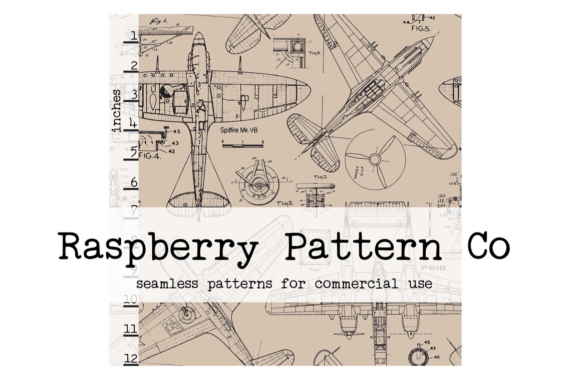 Airplane Seamless Pattern for Commercial Use, Plane Seamless Repeat ...