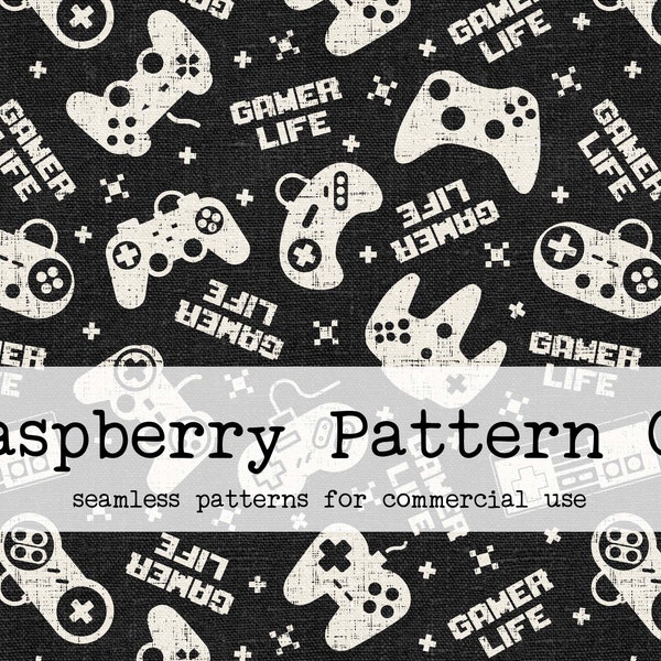Video Game Pattern - Etsy