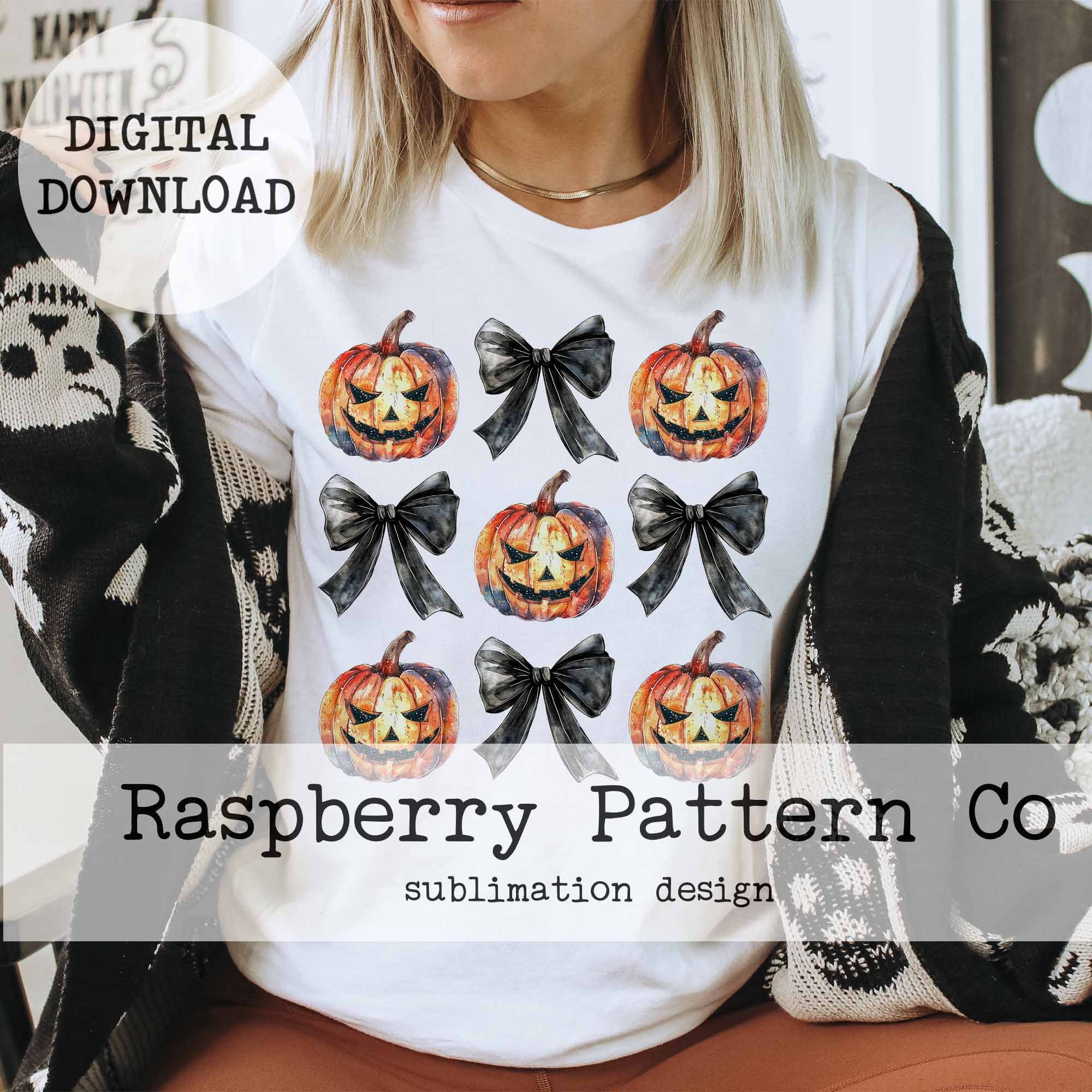 Halloween Coquette PNG, Halloween Bow PNG, Pumpkins and Bows Png ...