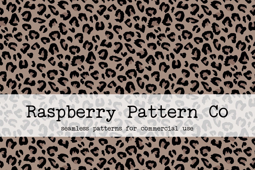 Boho Leopard Print, Animal Print, Cheetah Boho Muted Seamless Pattern ...
