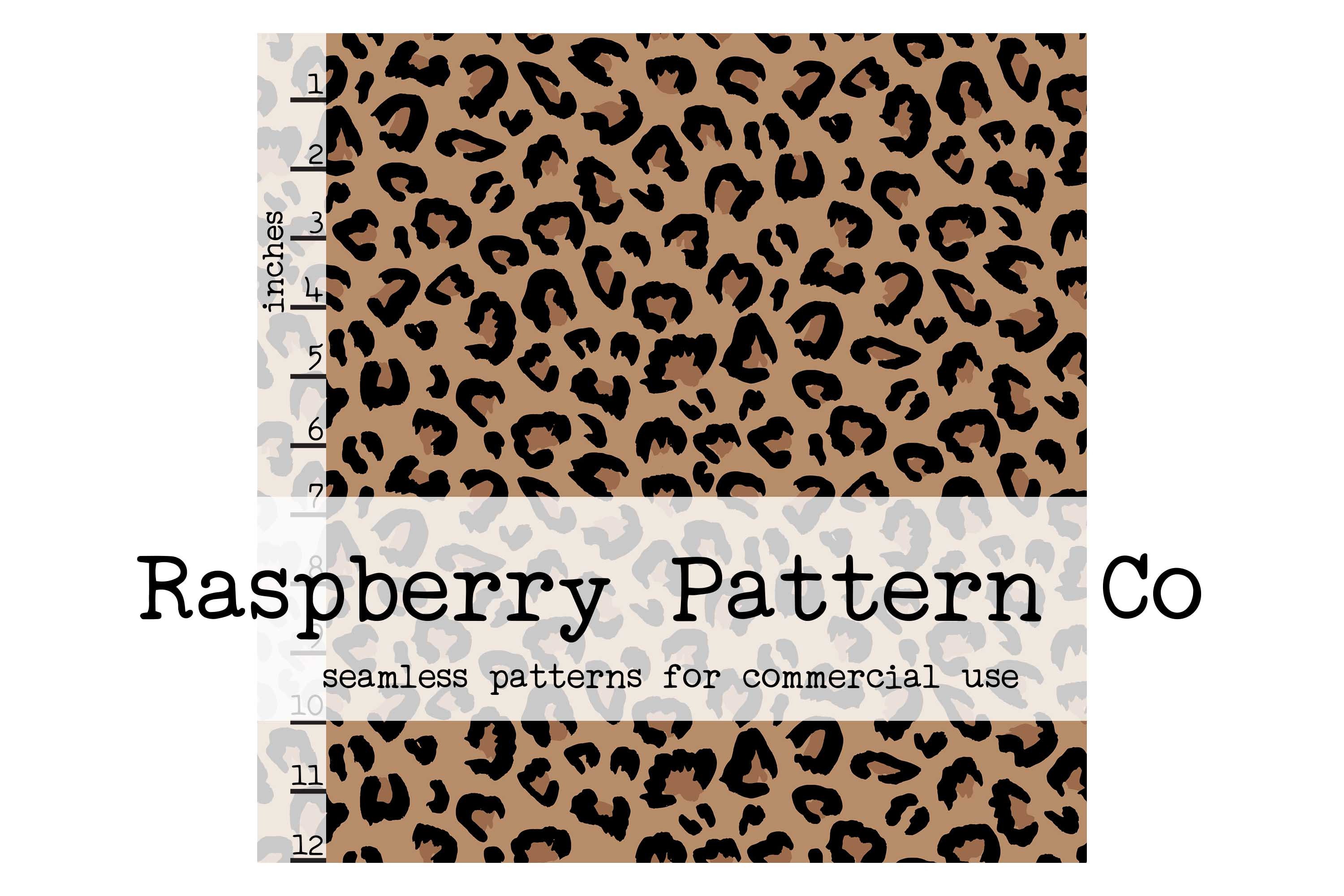 Boho Neutral Leopard Print Seamless Pattern Animal Print - Etsy
