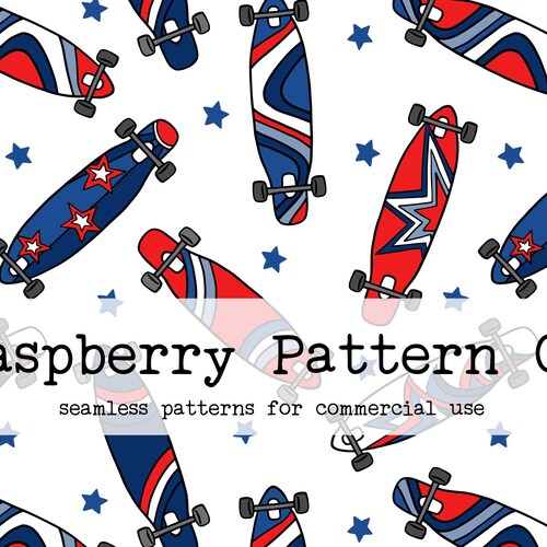 Fourth of July Cheetah Digital Seamless Pattern for Fabrics | Etsy
