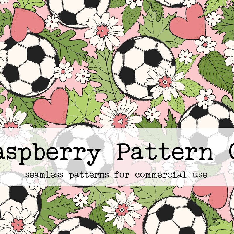 Soccer Pattern - Etsy
