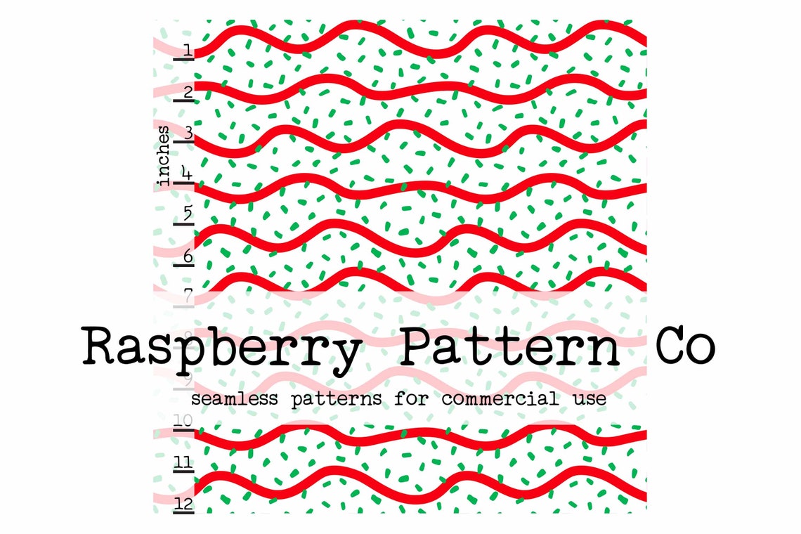 Christmas Tree Cake Icing Seamless Pattern File Debbie Cakes - Etsy