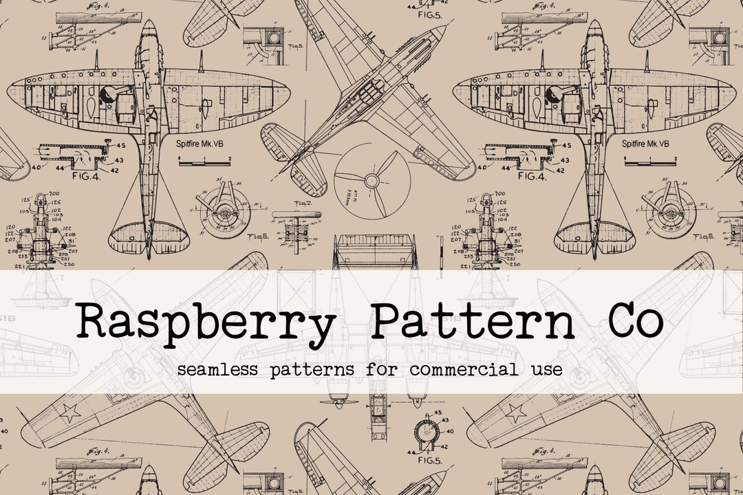 Airplane Seamless Pattern for Commercial Use, Plane Seamless Repeat ...