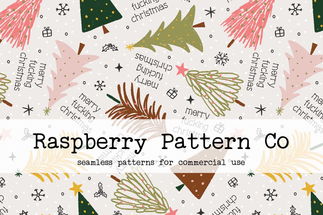 Christmas Seamless Pattern for Commercial Use, Christmas Seamless ...