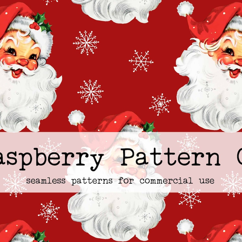 Christmas Seamless - Etsy