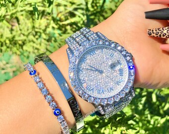 Blinged Out Watch - Etsy