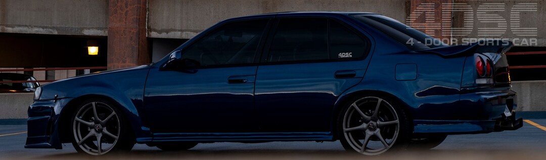 4DSC Decal - Sticker - Vinyl - 3rd Generation Nissan Maxima (sold as ...