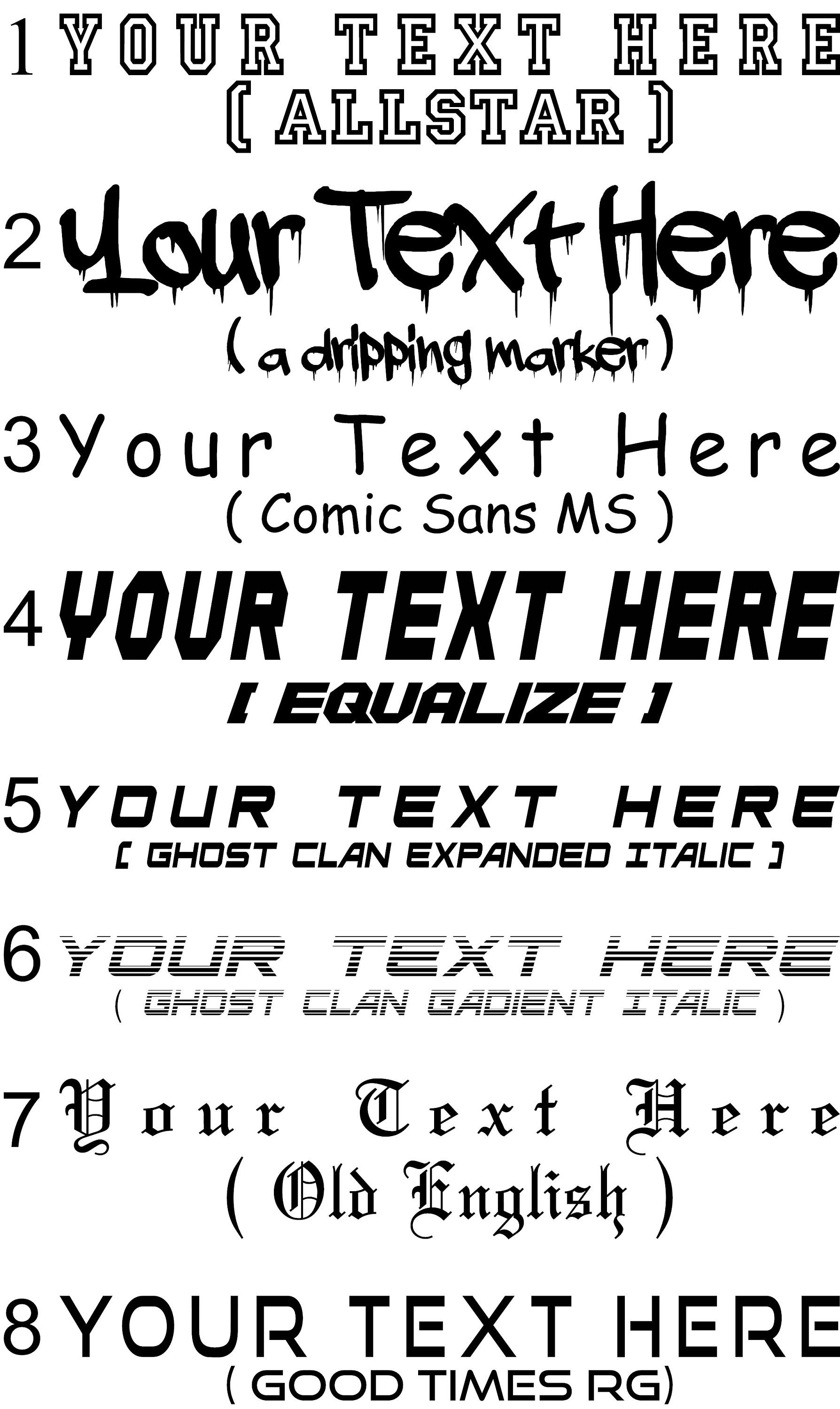 Custom Windshield / Sun Strip Banner Blank Sun Strip Banner / Sun Strip ...