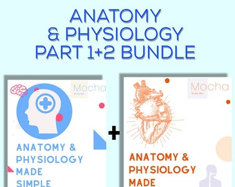 Anatomy 1 and 2 MEGA Bundle Guided Notes - Etsy