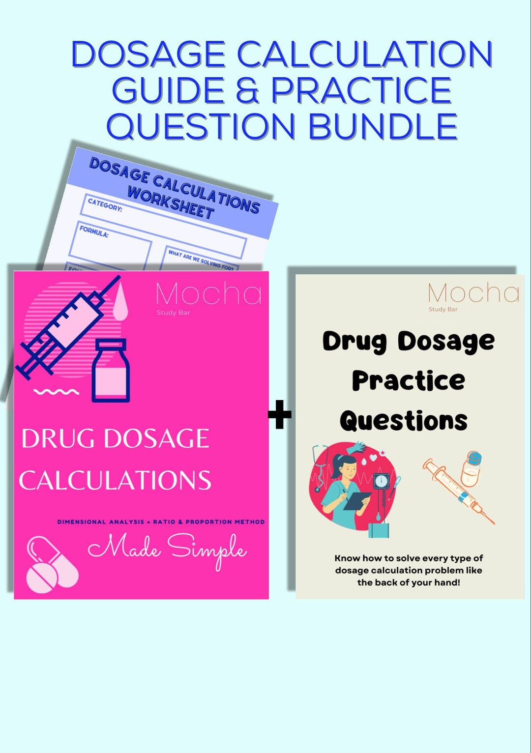 Bundle Drug Dosage Guide With Practice Questions Bundle - Etsy