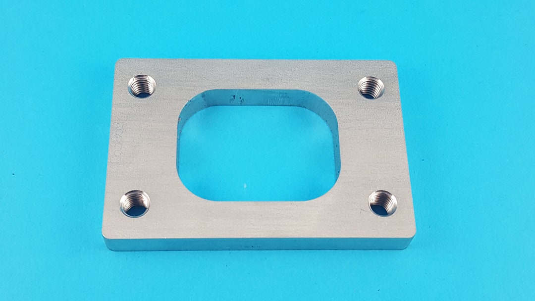 T25 Turbo Flange Stainless Steel With Thread Turbocharger Turbo Turbo ...