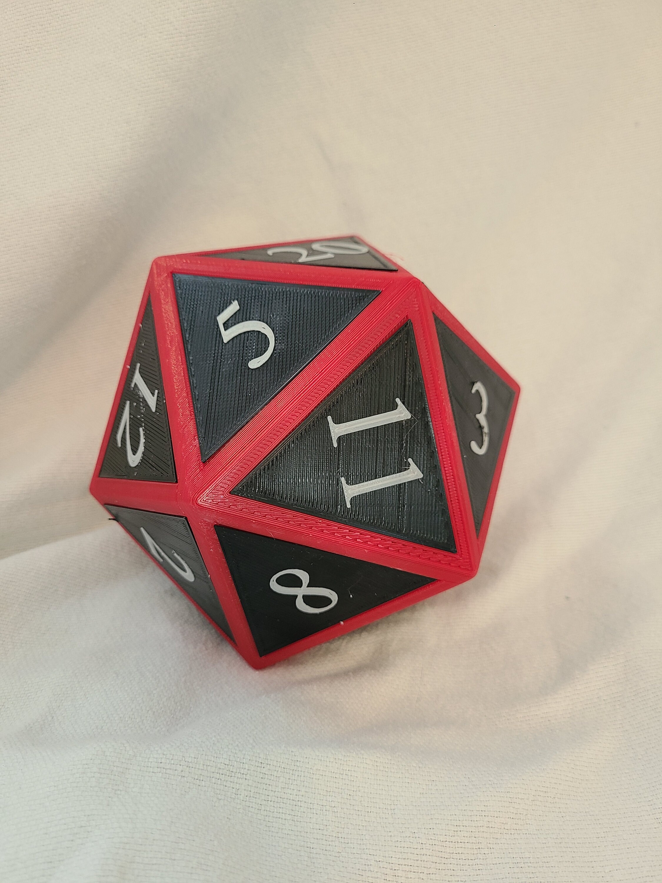 Giant Dice D20 10"-6" (250mm-150mm) Dungeons and Dragons Dice Set Dnd ...