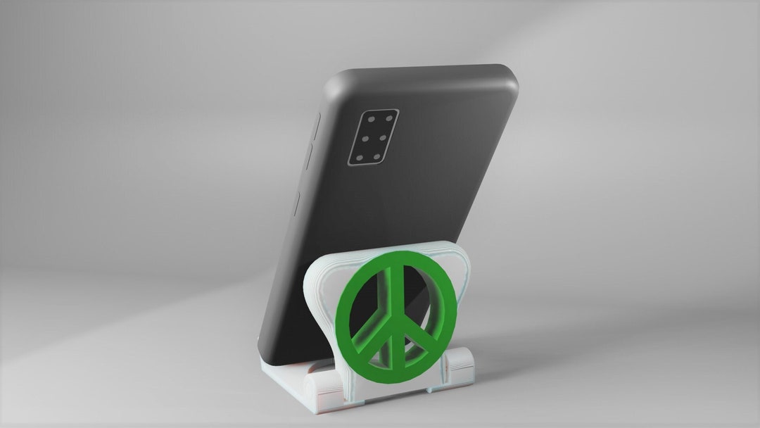 Reclaimed Plastic Phone Stand 3D Printed - Etsy