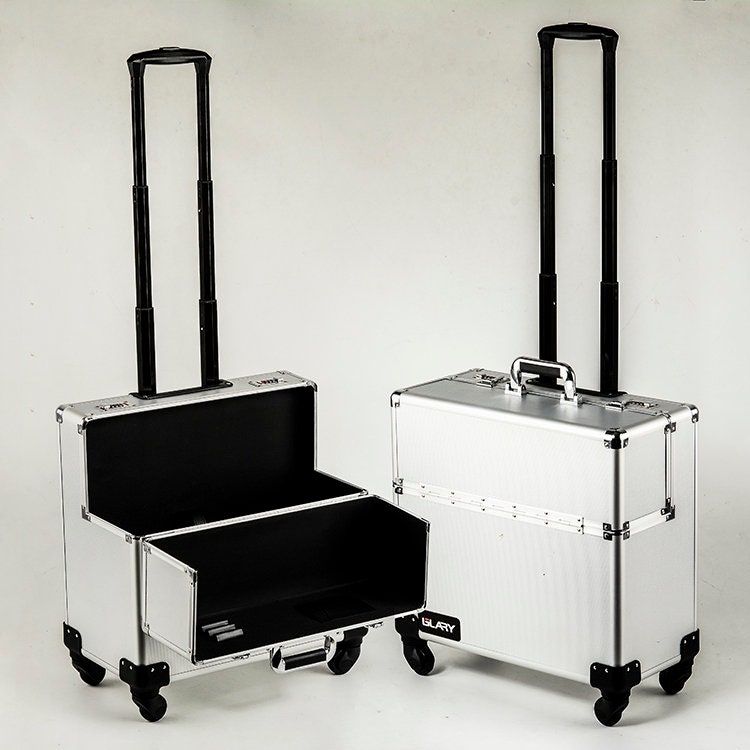 Aluminium Pilot Wheeled Trolley Case Hard Briefcase 4 Wheel - Etsy