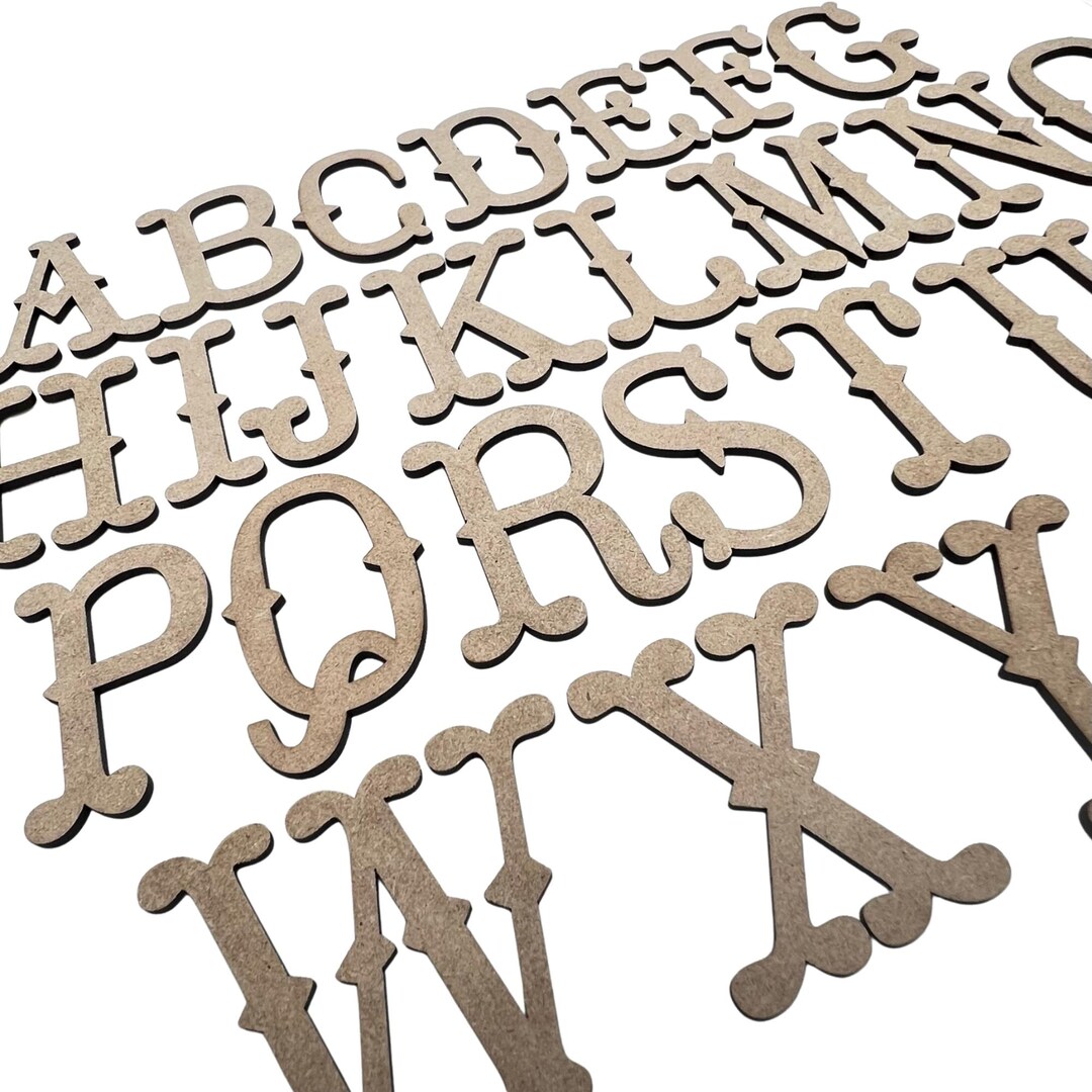 Small Hoedown | Cowboy Style Letters | Wood Crafts | Wood Cutouts ...