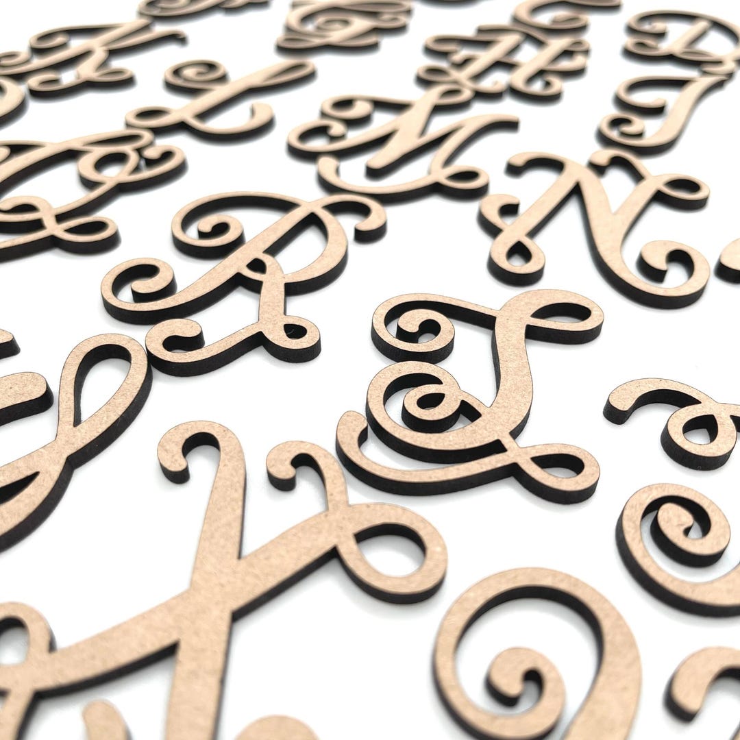 Large Sundance | Whimsical Style Letters | Wood Crafts | Wood Cutouts ...