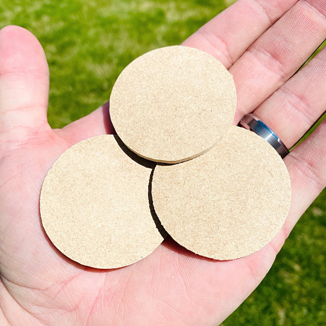 Unfinished Wooden Circle Blanks, Round Blanks, Wood Circle, Wooden ...