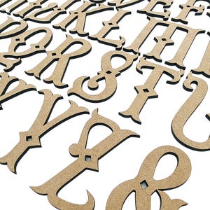 Xlarge Reign Fourth | Medieval Style Letters | Wood Crafts | Wood ...