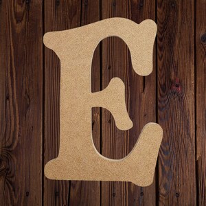 Unfinished Wooden Letters, Alphabet Letters, Kids Room, Nursery ...