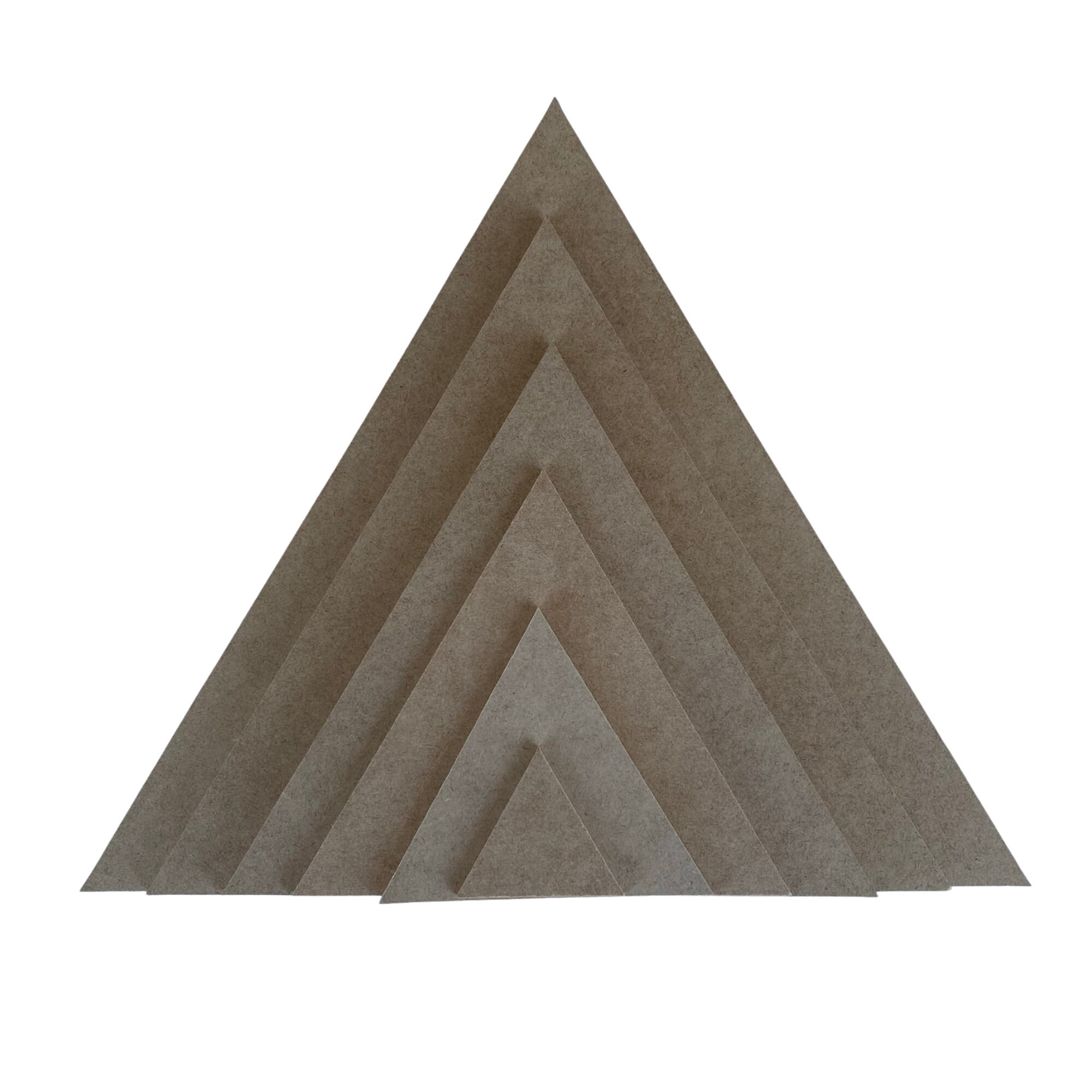 Sample Set Triangle Blanks Wooden Bulk Triangle Blank Sets - Etsy