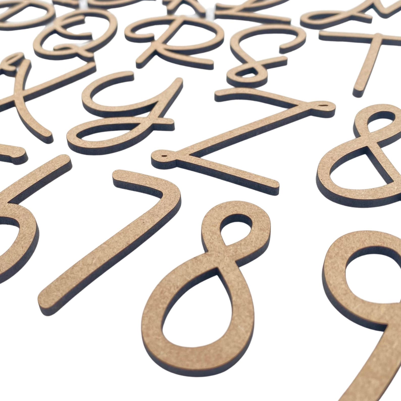 Small Handwritten Script | Handwriting Style Letters | Wood Crafts ...