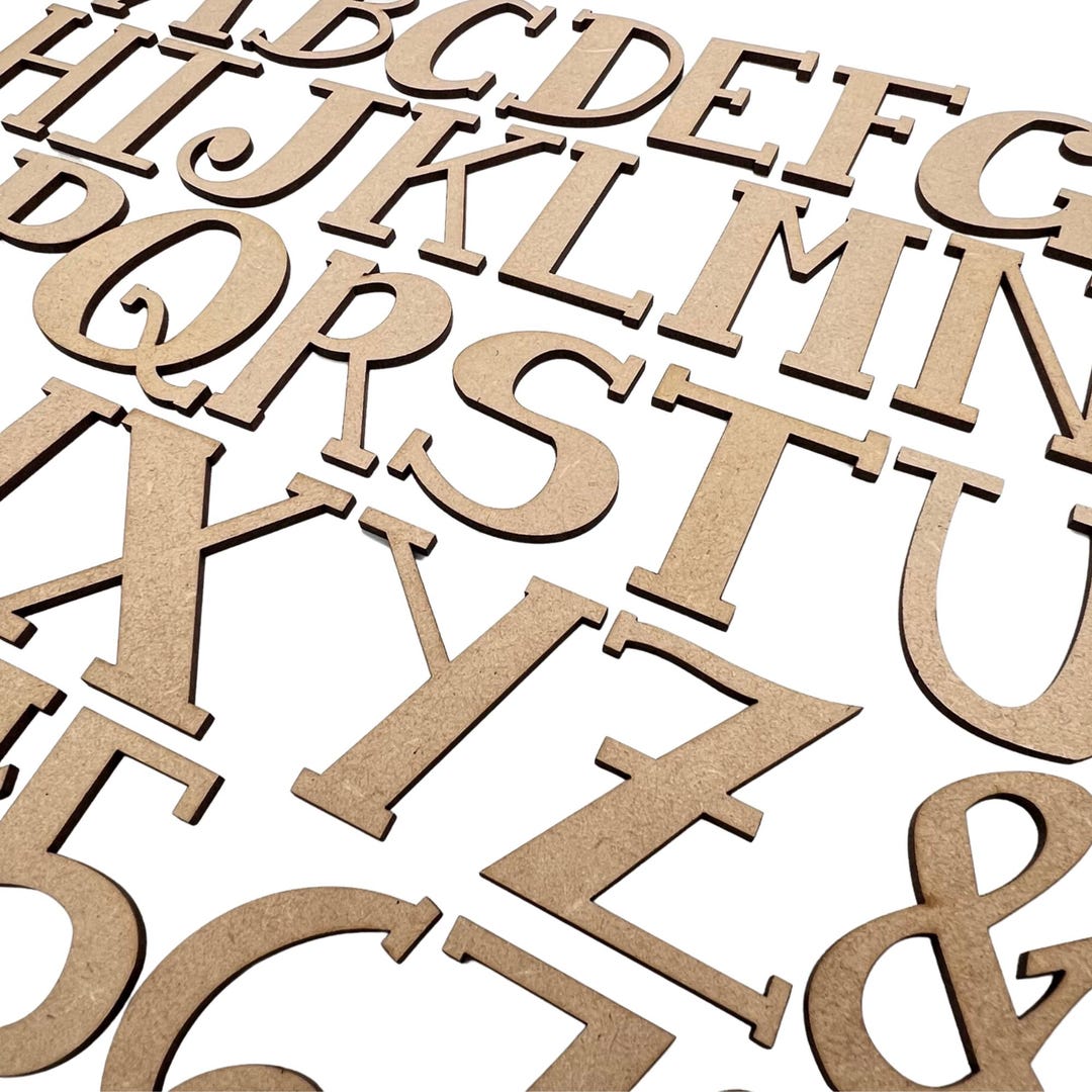 Xlarge Curly Girl | Block Style Letters | Wood Crafts | Wood Cutouts ...