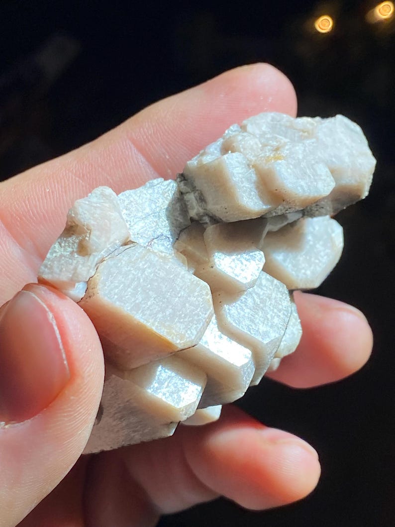 Microcline With Hematite Coating Cluster! - Etsy